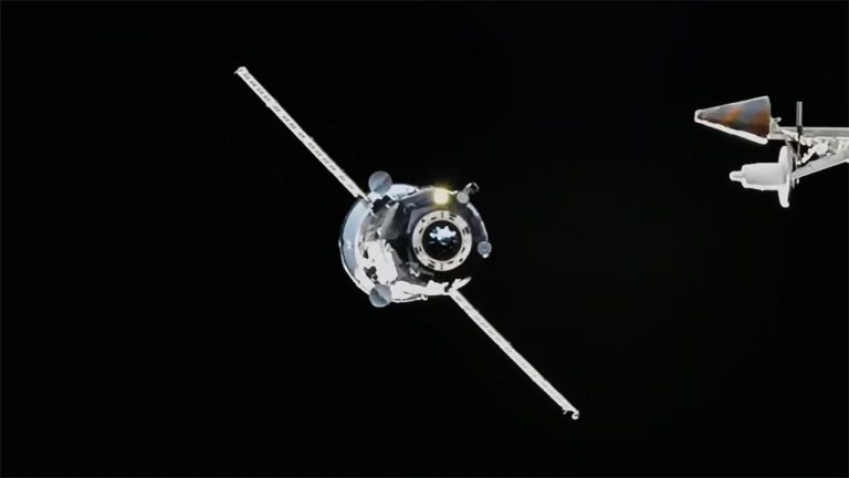 Russian Progress Cargo Craft Docks to Space Station to Replenish Crew