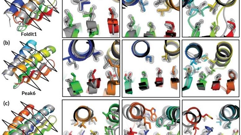 Foldit Online Gamers Achieve Crowdsourced Redesign of Protein