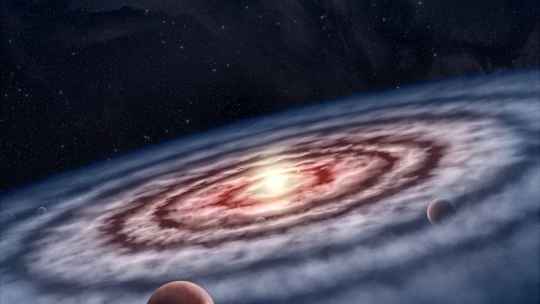 Astronomers Observe a Possible Planet-Forming Disk around the Young ...