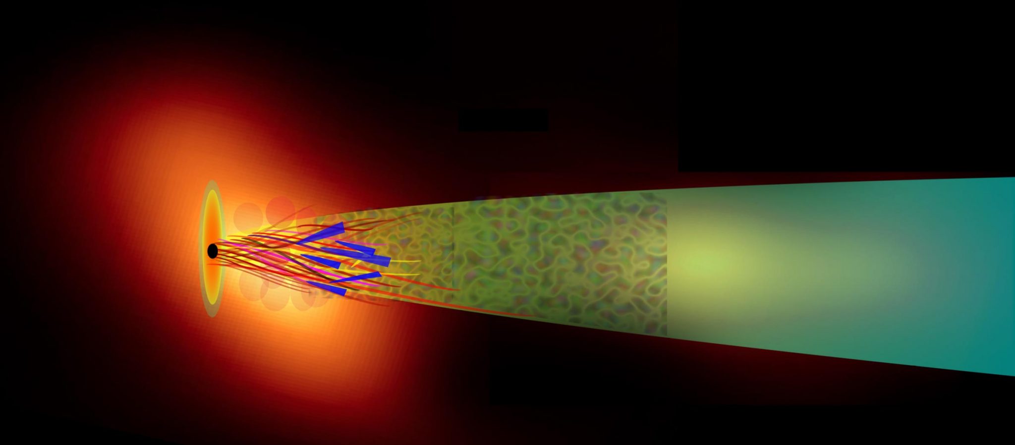 “Invisible Chimney” Phenomenon Explained: Spinning Black Hole Powers ...