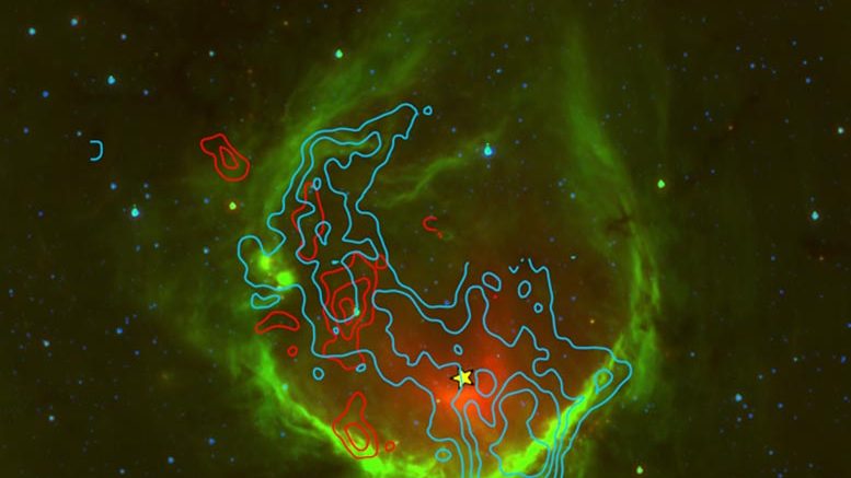 Image of RCW 120 Nebula Shows Expanding Bubble of Ionized Gas