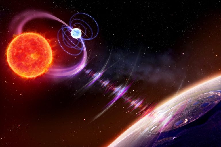 Astronomers Found a Dead Star Sending Out Mysterious Signals Like a ...