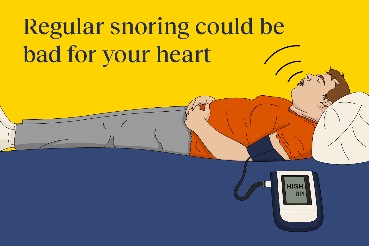Snoring at Night? You Might Be at Risk for Uncontrolled Hypertension