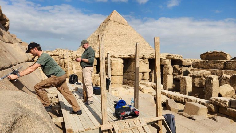 Hidden Chambers Found in Menkaure Pyramid: Researchers Uncover Two ...
