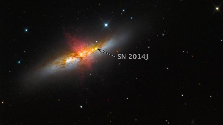 Astronomers Identify First Progenitor of a Stripped Envelope Supernova