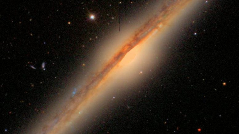 Hubble Space Telescope Spots Overlapping Spiral Galaxies