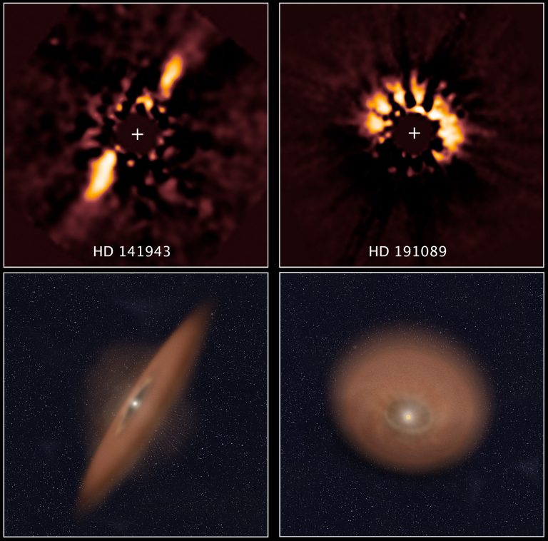 Astronomers Uncover Debris Disks Hidden in Past Hubble Images