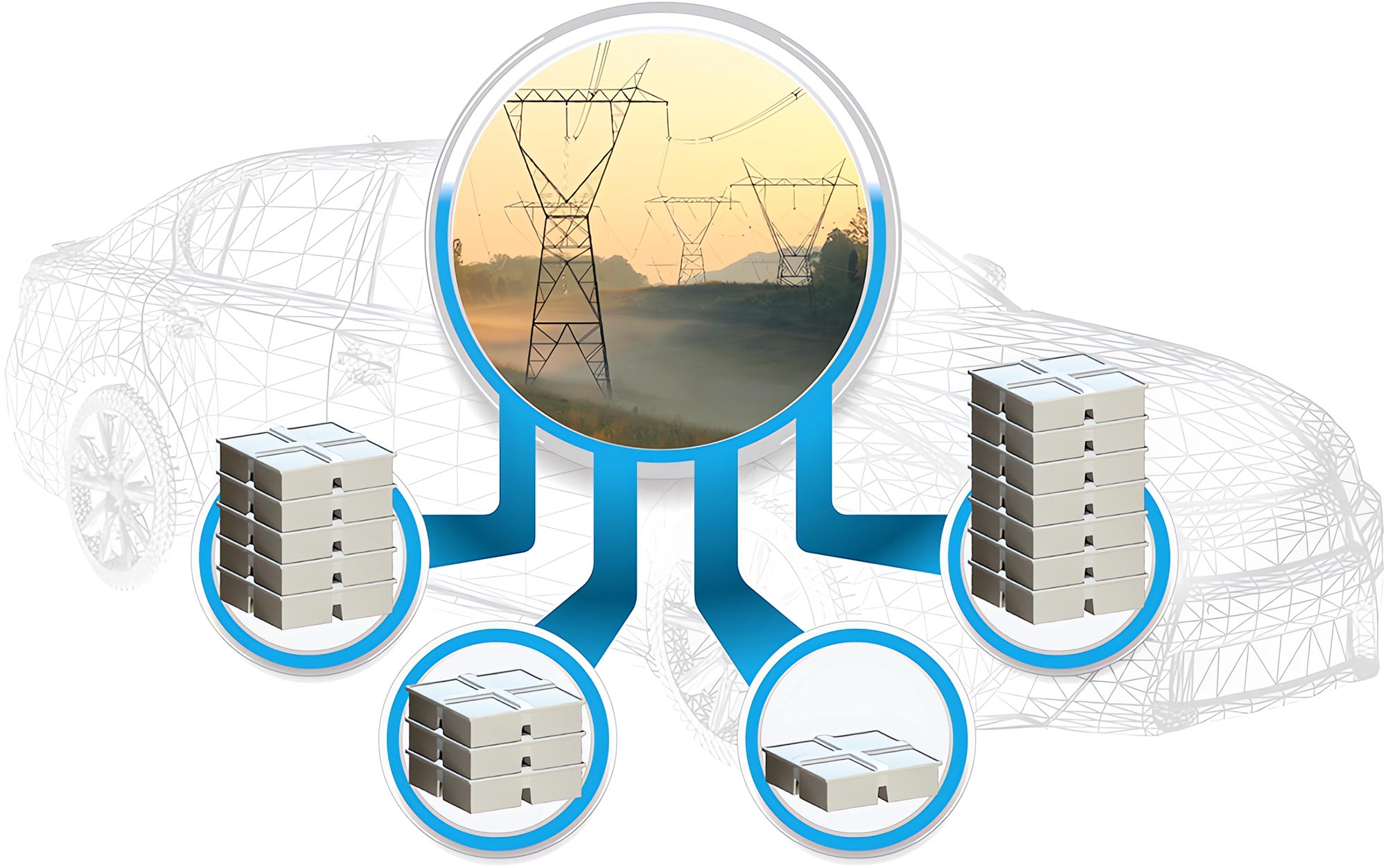 Aging EV Car Batteries Given New Life to Power Up Electric Grid