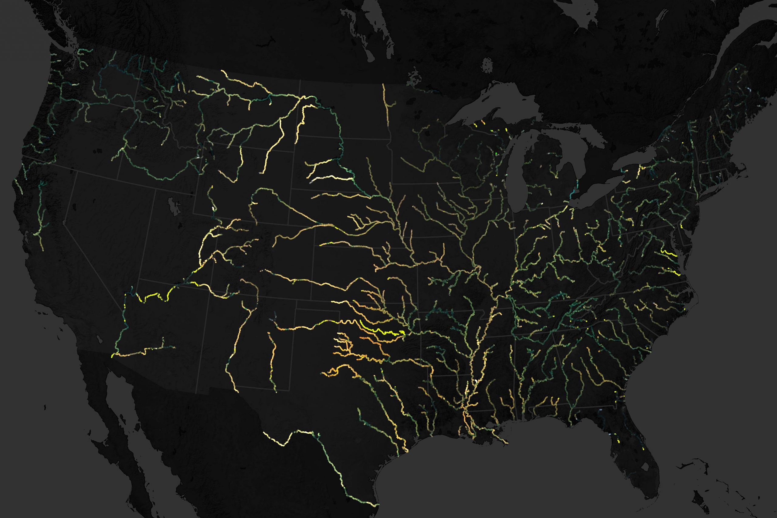 River Colors Across the United States Are Changing
