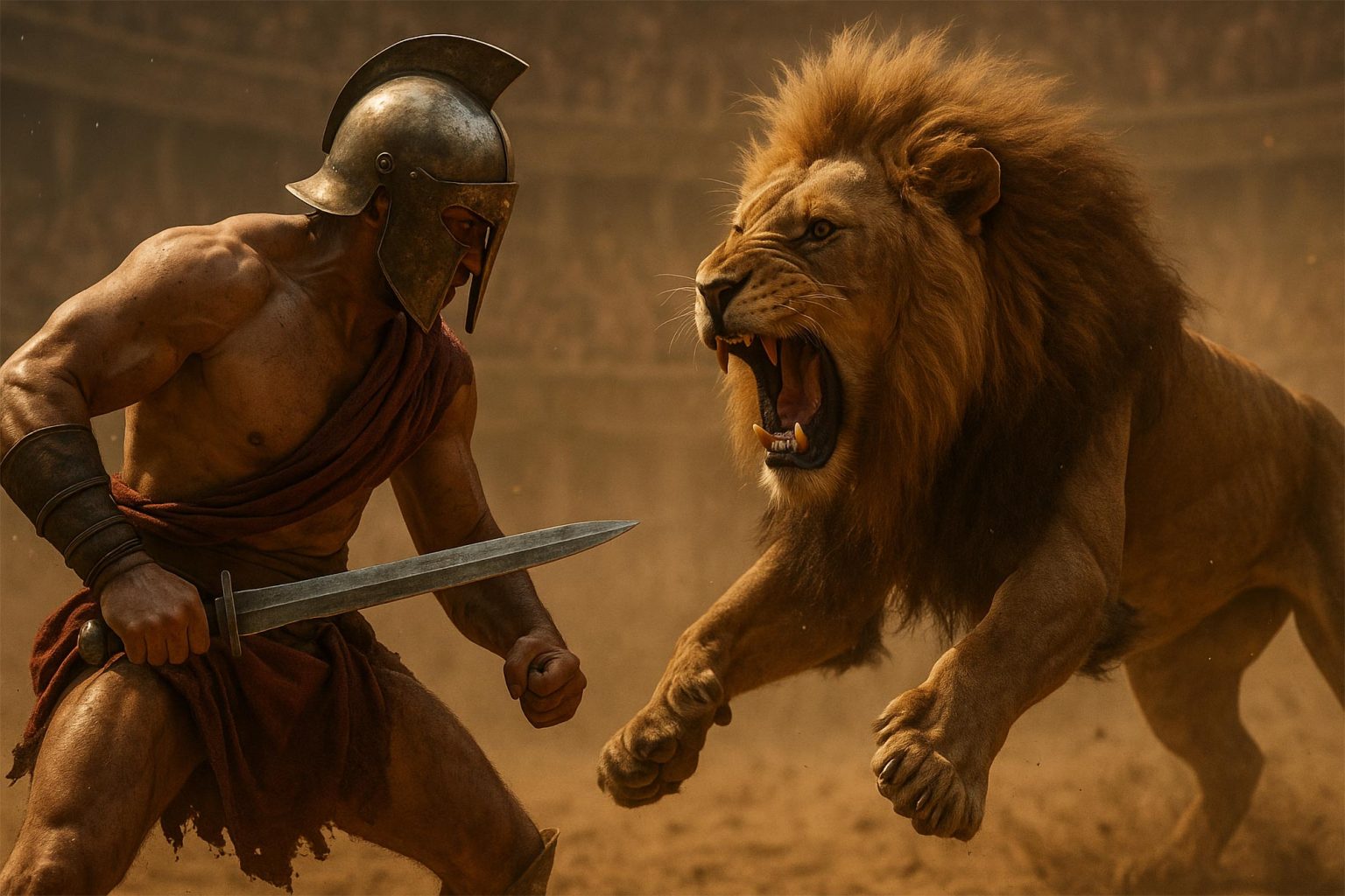 Gladiator vs. Lion: 1,800-Year-Old Skeleton Reveals Deadly Showdown