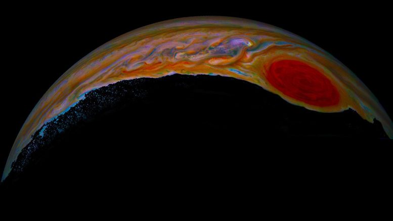 New JunoCam Image of Jupiter’s Great Red Spot in True Color