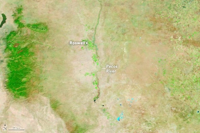 Half a Year of Rain Falls in One Day: Roswell’s Historic Downpour
