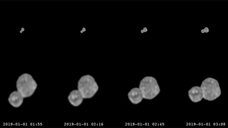 New Horizons Makes First Detection of Kuiper Belt Object Ultima Thule