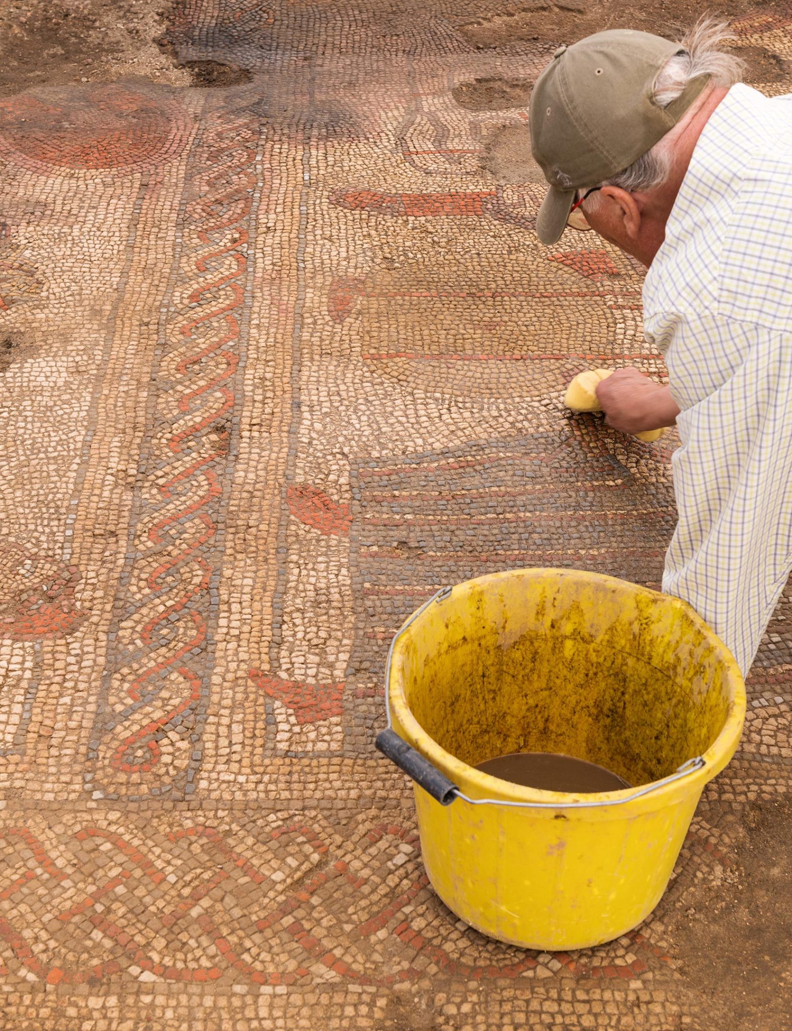 Extraordinary Roman Mosaic and Villa Complex Discovered Beneath Farmer ...