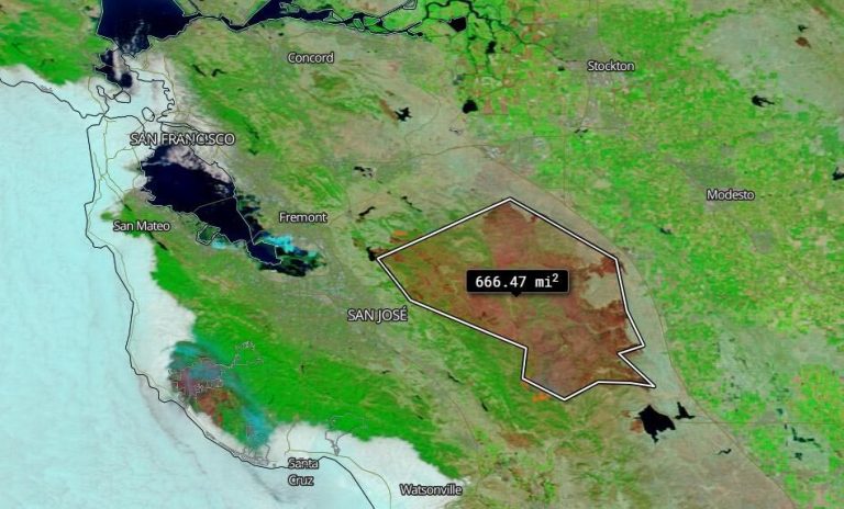 Massive Burn Scars Across California Revealed in Stunning NASA Terra ...