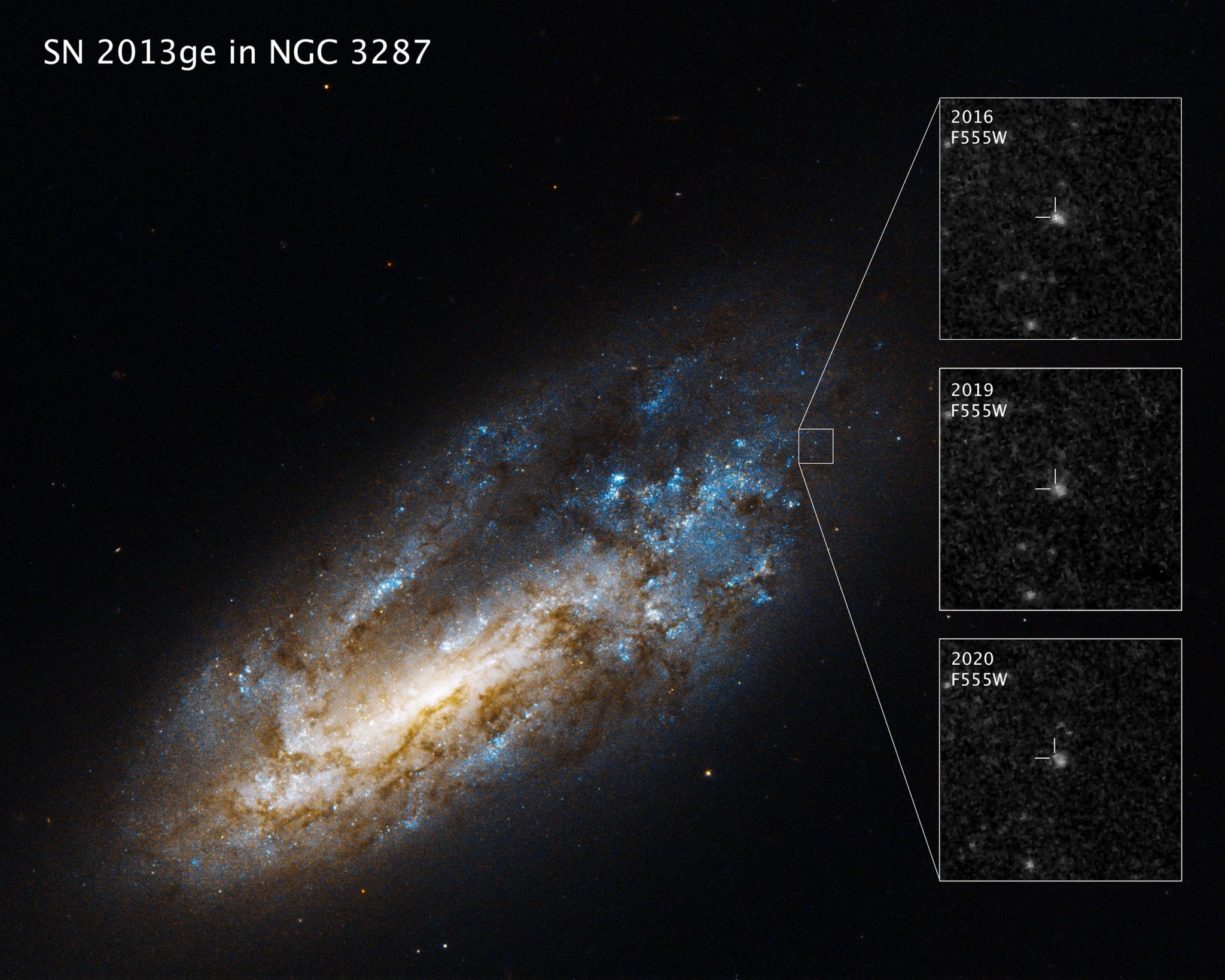 Hubble Reveals Surviving Companion Star in Aftermath of Titanic ...