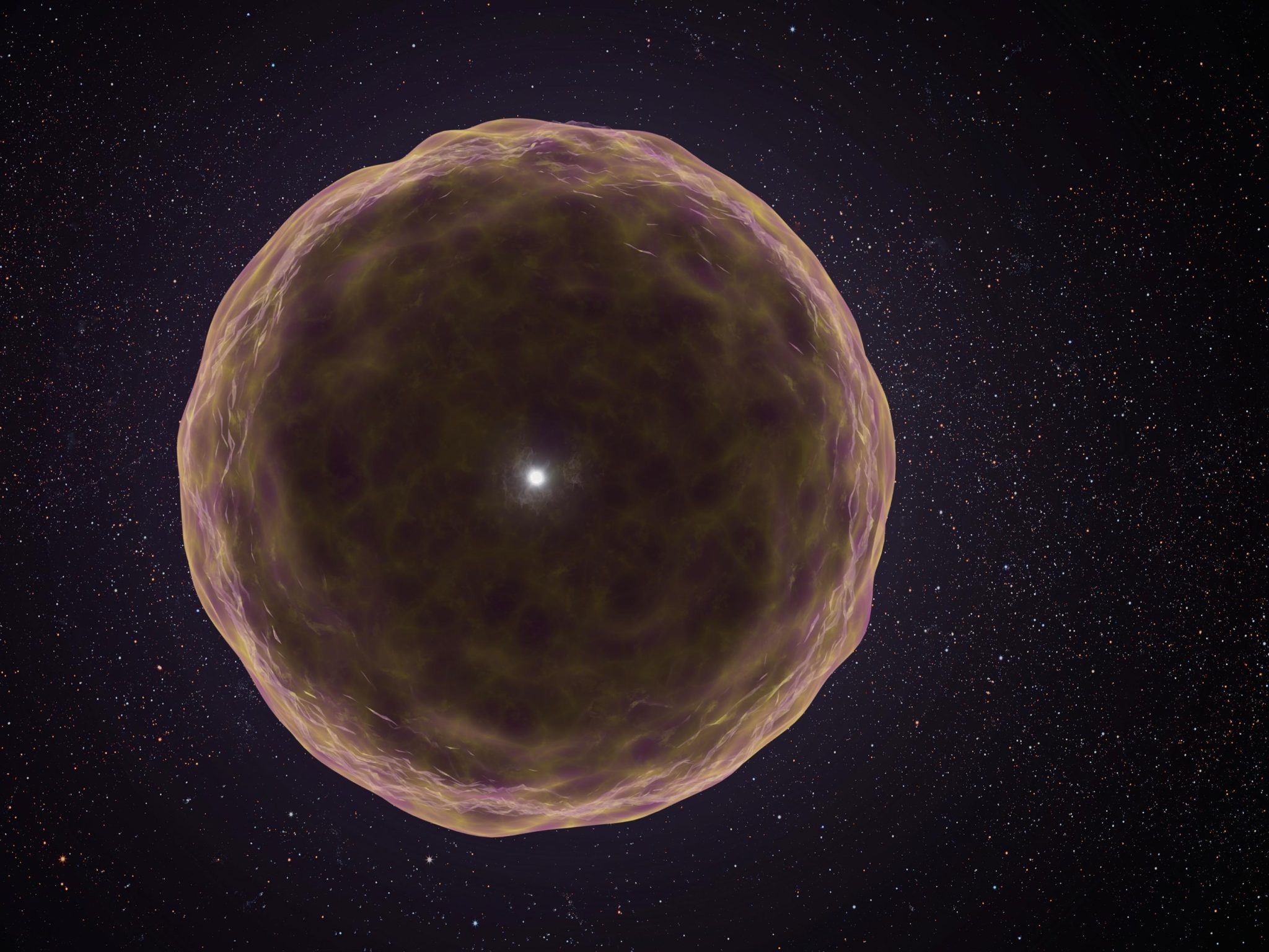 Rare Supernova Defies Textbooks and Reveals Inner Layers of a Dying Star