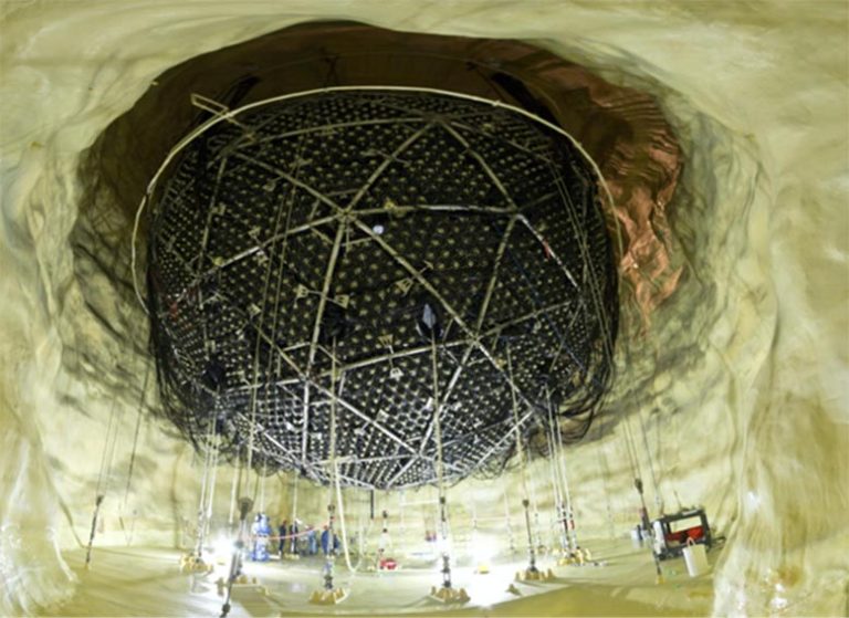 Scientists Catch Ghost Particles Changing an Atom Deep Underground