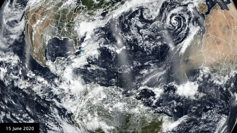 Massive Saharan Dust Aerosol Blanket Analyzed by NASA-NOAA Suomi NPP ...
