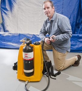 Anthrax Decontamination Foam Used for Meth Lab Cleanup