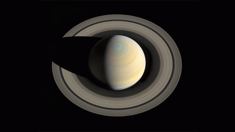 Outstanding Hubble Image Shows Fully-Illuminated Saturn and Its Rings