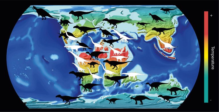 Giant, Long-Necked Sauropod Dinosaurs Were Restricted to More Tropical ...