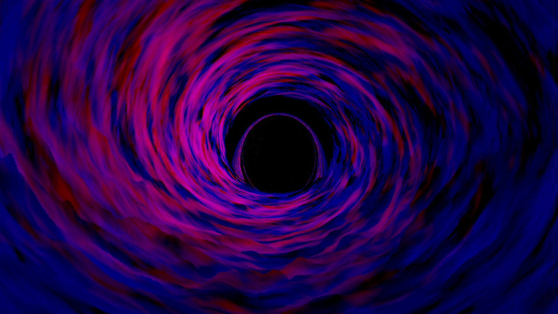 Simulations Re Create The Complex Dynamics Near A Black Hole