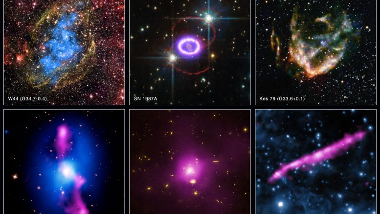 New Chandra Image of Galaxy Cluster MS 0735.6+7421