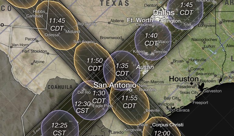 Don’t Miss Eclipses: NASA Releases New Map of Upcoming Solar Eclipses