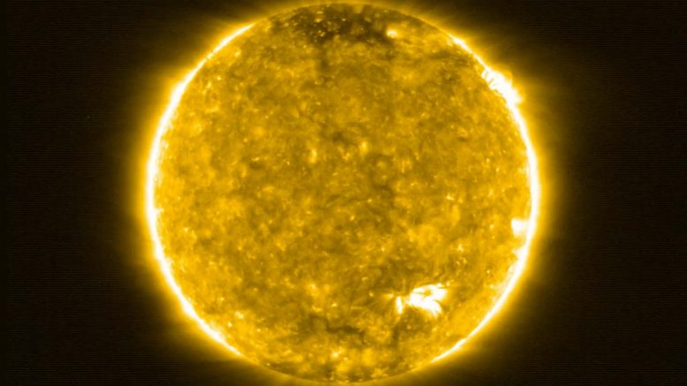 Massive Solar Eruption Captured by Solar Orbiter Spacecraft