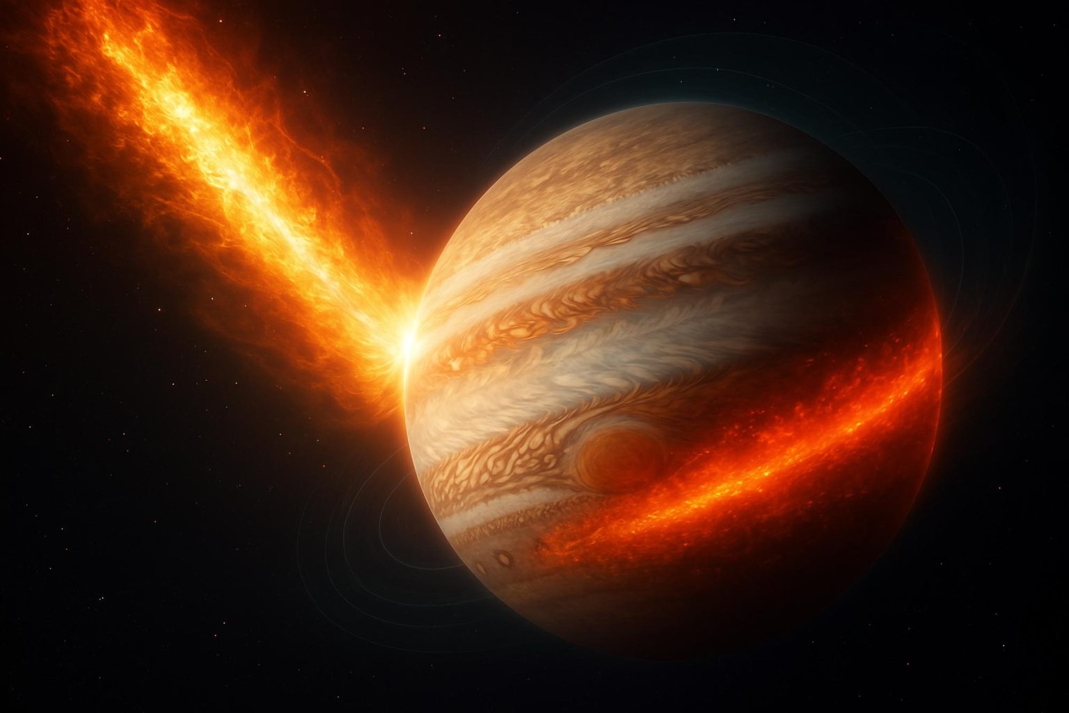 Jupiter’s Defenses Collapse Under Massive Solar Storm, Scientists ...