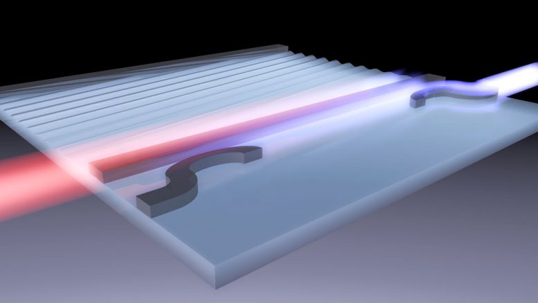 New Type of Silicon Laser Uses Sound Waves to Amplify Light
