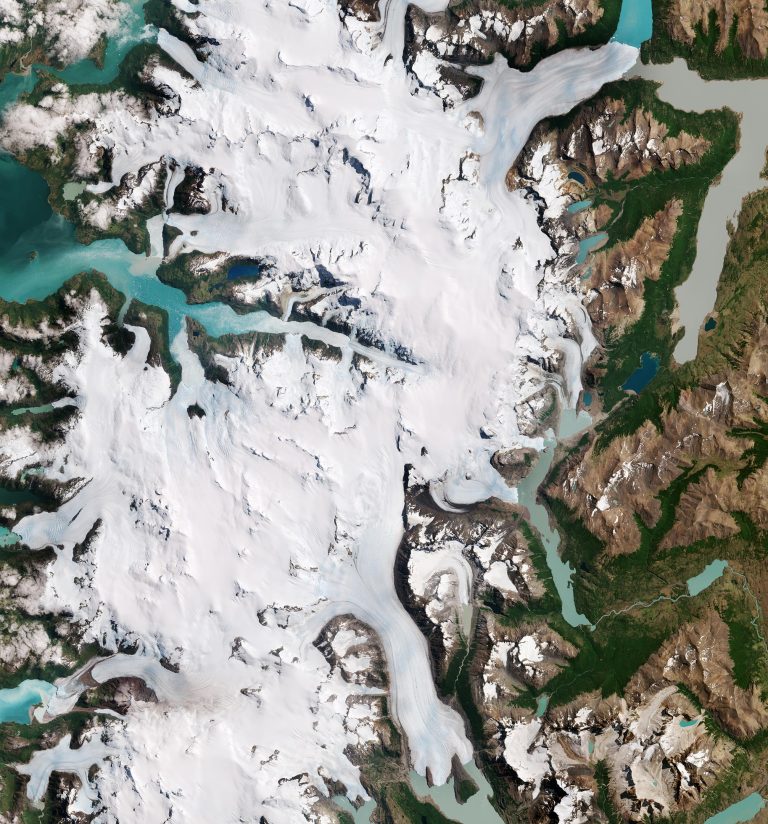Patagonian Majesty: Ice Fields, Glacier Milk, and Rising Seas