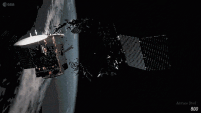 CleanSpace One Satellite Will Remove Space Debris
