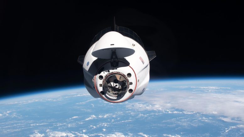 NASA SpaceX Crew-2 Astronauts Conduct First-Ever “Fly Around” From ...