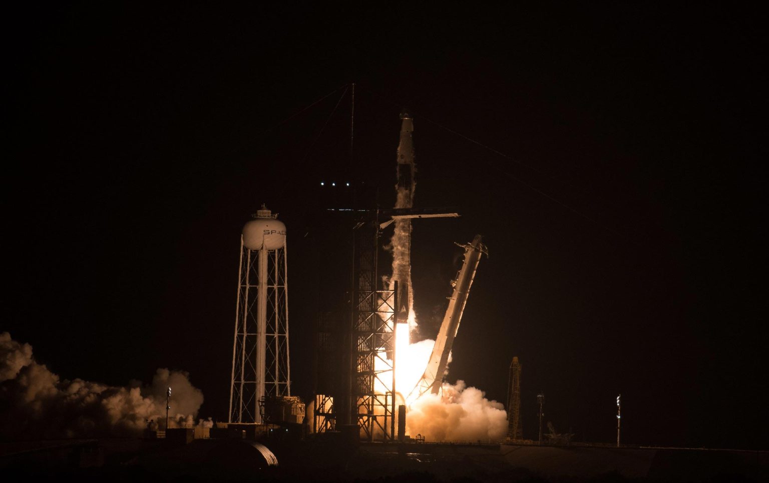 LIFTOFF! NASA SpaceX Crew-4 Astronauts Begin Their Journey to the Space ...