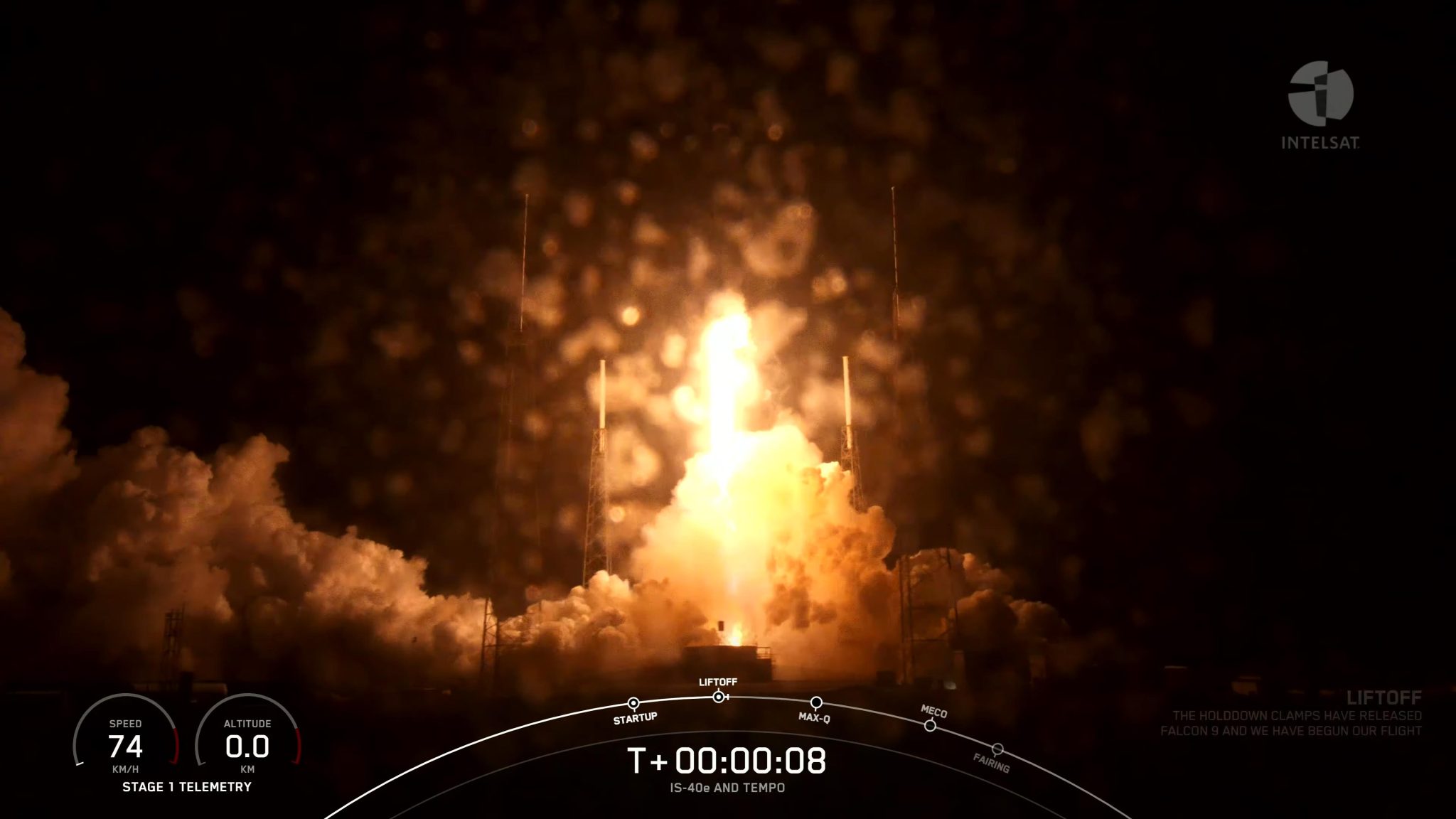 SpaceX Falcon 9 Rocket Launches NASA’s TEMPO High-Resolution Air ...