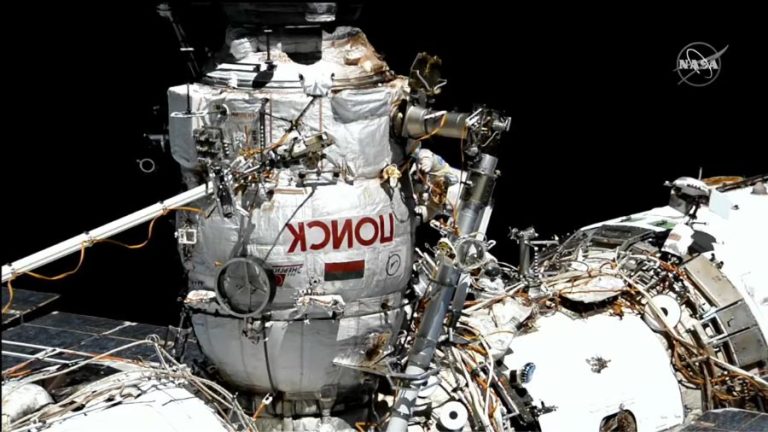 Cosmonauts Finish Spacewalk for Work on Space Station’s Science Module