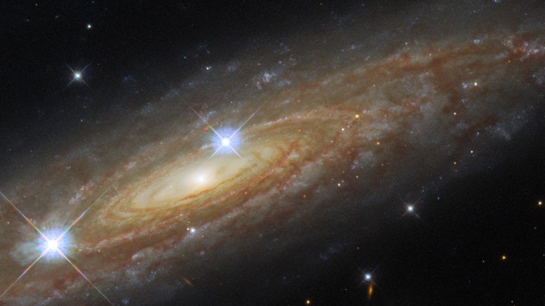Lonely Spiral Captured by Hubble Used To Construct “Cosmic Distance Ladder”