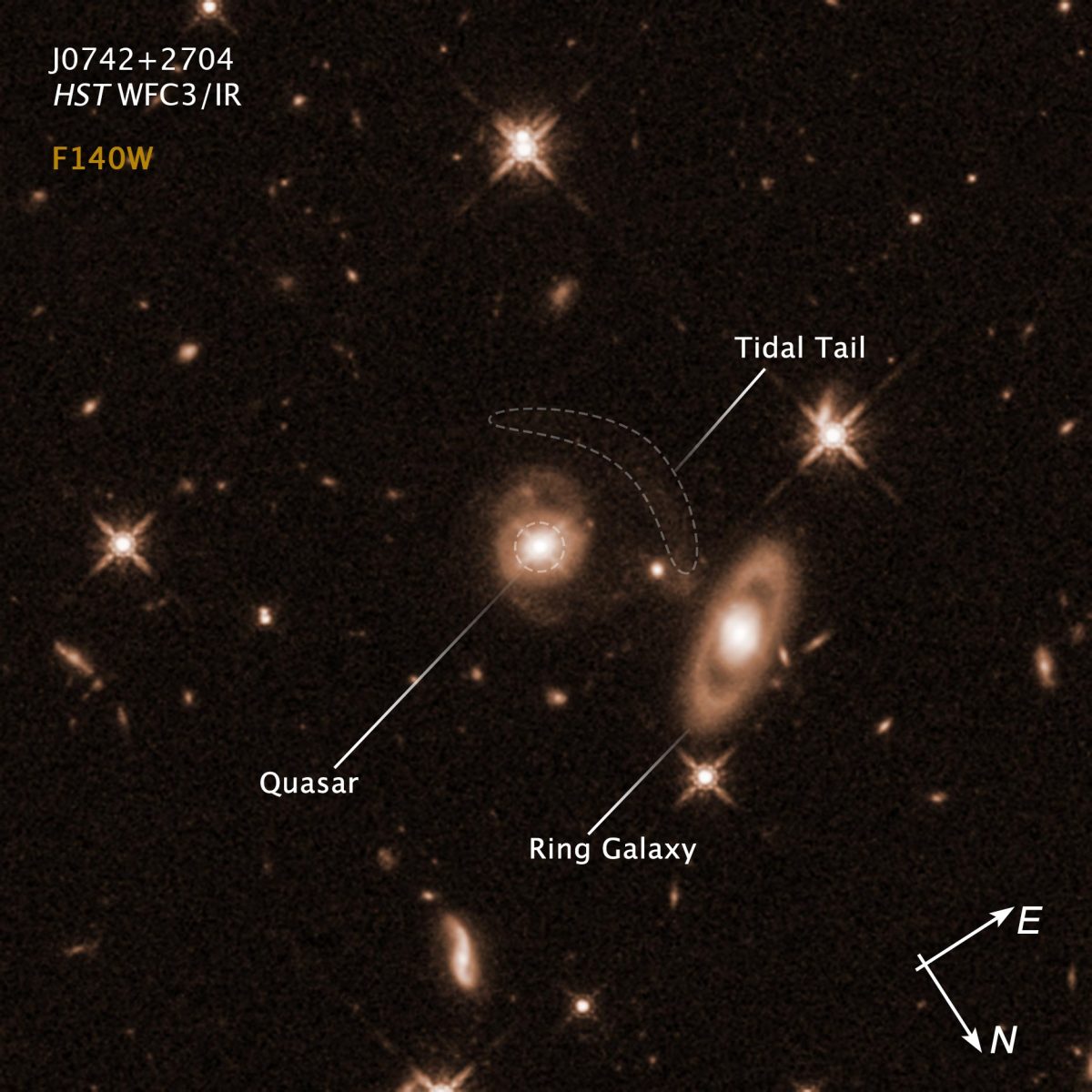 Hubble’s Stunning Spiral Surprise: A Quasar Discovery That Defies ...