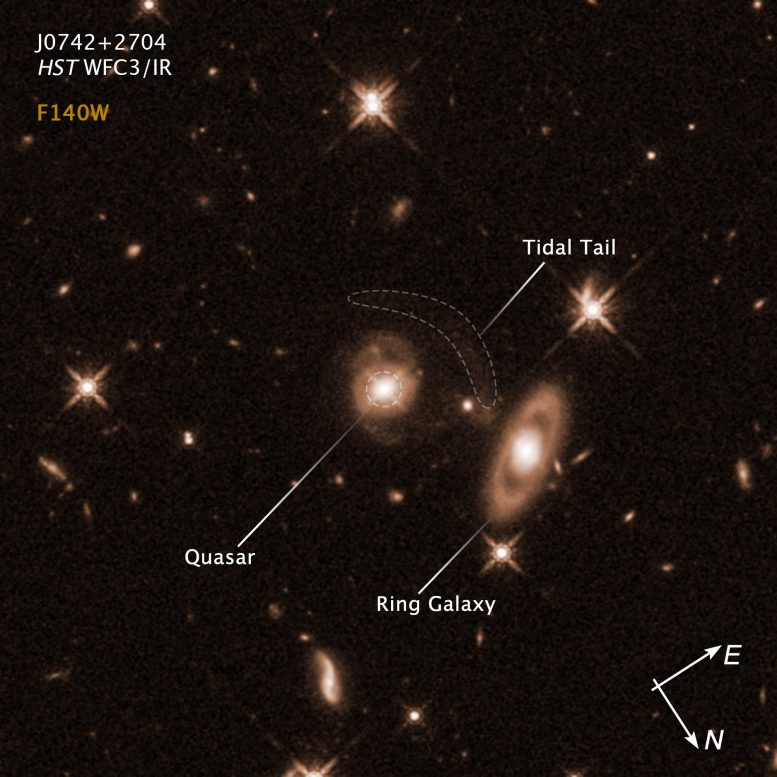 Hubble’s Stunning Spiral Surprise: A Quasar Discovery That Defies ...