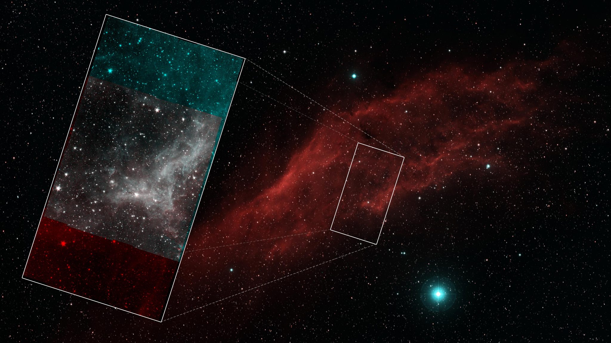 Final Mosaic by NASA's Spitzer Space Telescope "Stars" the California ...