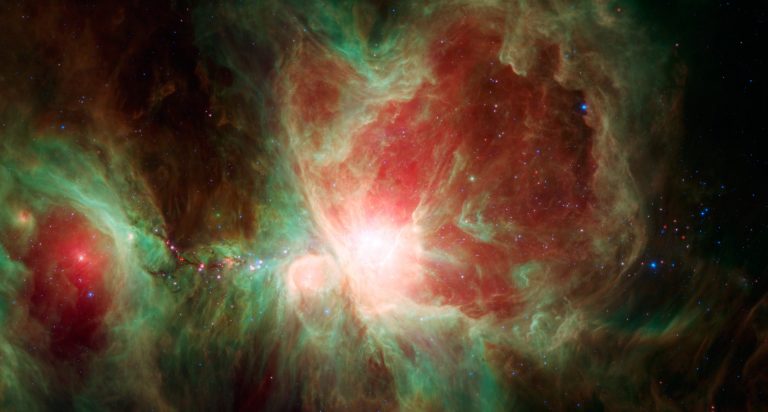 Spitzer Views the Orion Nebula