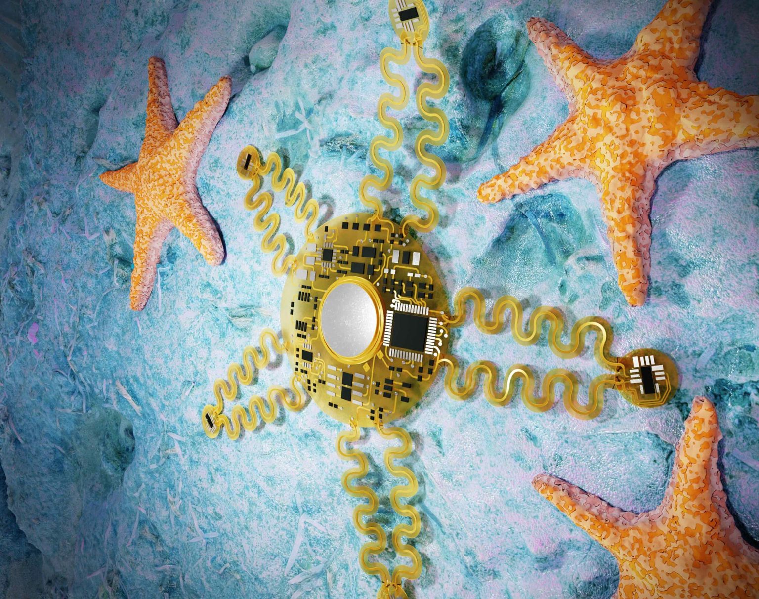 Starfish-Inspired Wearable Tracks Your Heart – Even When You’re on the Move