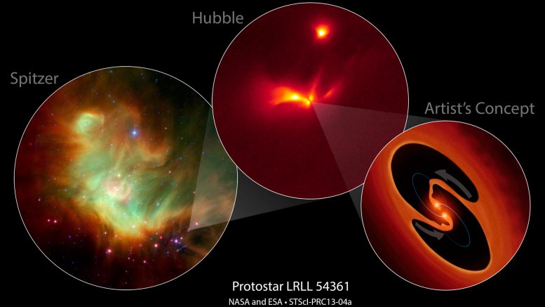 Hubble Image of the Week: Infant Star’s Artistic Outburst