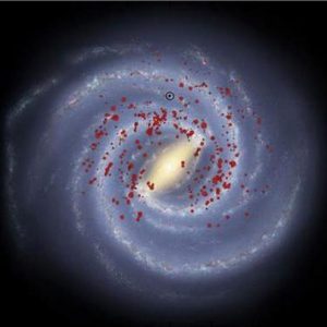 Massive Stars Map the Structure of the Milky Way