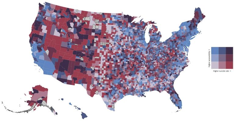 Mapping the Path to Survival: Columbia Study Links Mental Health Access ...