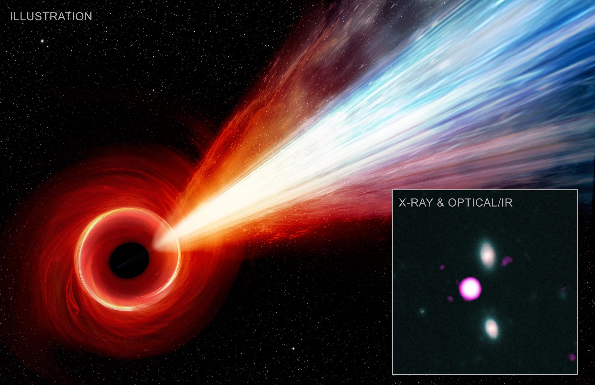 Record-Breaking Jet of Particles Spied From a Supermassive Black Hole ...