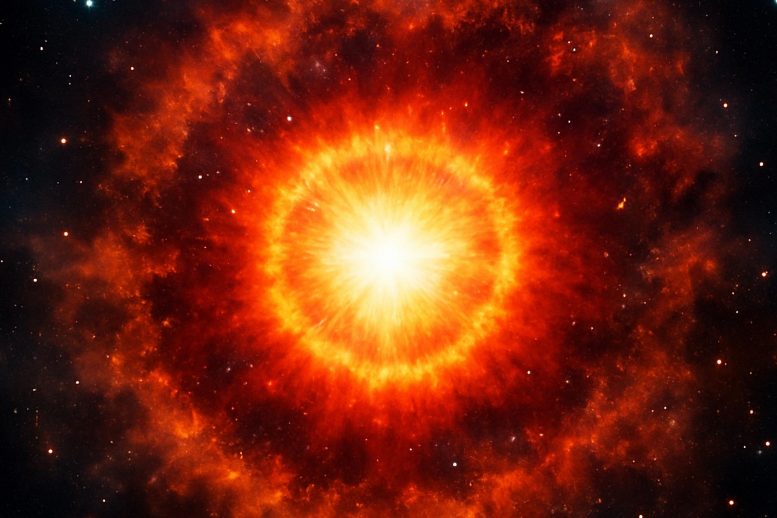 Webb Telescope Captures the Final Moments of a Doomed Star Cloaked in Dust