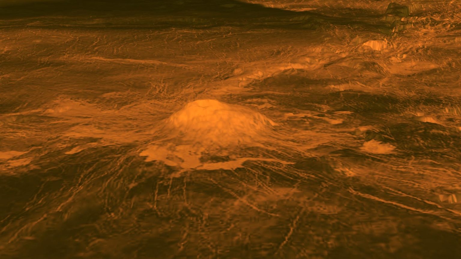 Is Venus Alive? A Churning Crust Could Be Powering Its 85,000 Volcanoes
